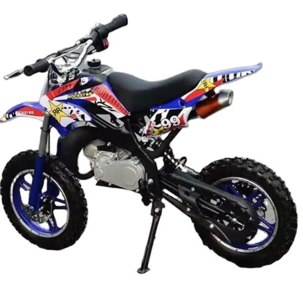 Quality Chinese Two Wheeler Mini Dirt Bike with 8inch/10inch Wheel Size and 50CC Displacement for sale