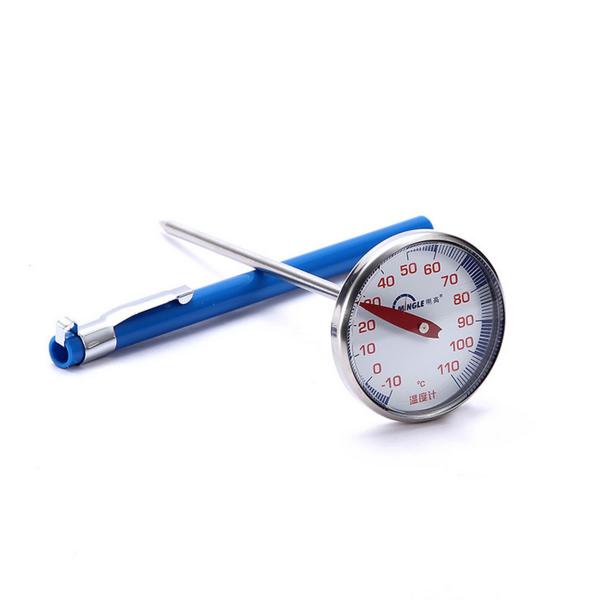 Quality Stainless Bimetal Roasted Instant Read BBQ Thermometer With Blue Color Housing for sale