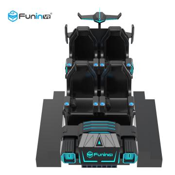 3.8KW 9D Cinema Simulator Virtual Reality Shooting VR Game Car With Delicate