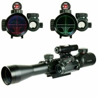 Quality Illuminated Rifle C3-9x40 Tactical Holographic Sight With Red Laser Holographic for sale