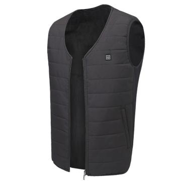 Polyester Heated Waistcoat Adjustable Women Heated Massage Vest Electric Heating
