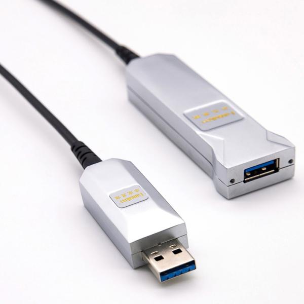 Quality 5Gbps USB3.0 Active Optical Cable Hybrid Power Supply for sale