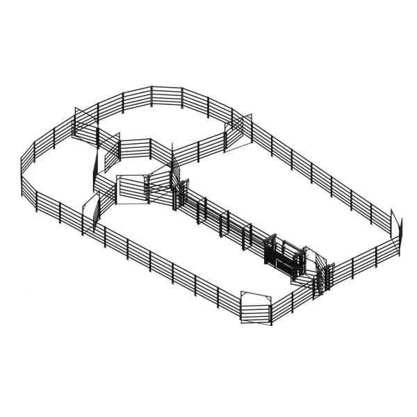 Quality 12ft Farm Sheep Metal Fence Panels Cattle 4ft-6ft Livestock for sale