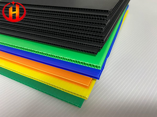 Quality Anti Static Polypropylene Corrugated Sheets Black Reusable for sale