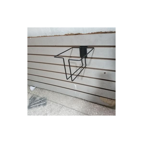 Quality Adjustable Wire Slatwall Brackets, 1 left and 1 right per set for sale