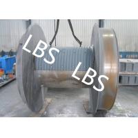 Quality Steel Q345 Q420 Smooth Winch Drum Different Wire Rope Diameter for sale