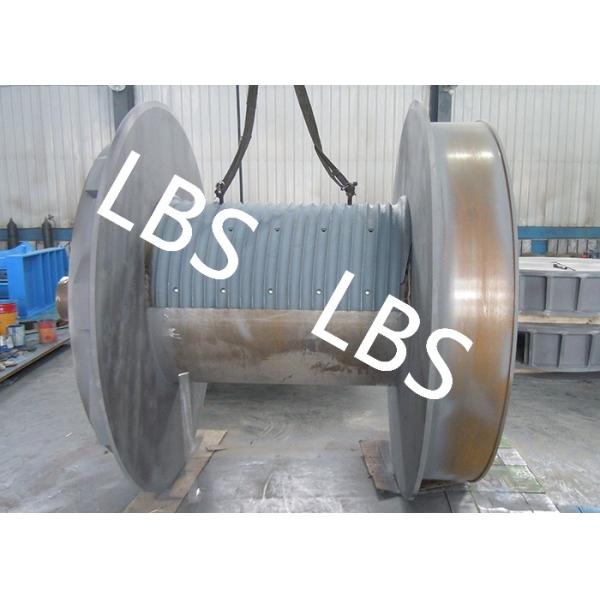 Quality Steel Q345 Q420 Smooth Winch Drum Different Wire Rope Diameter for sale