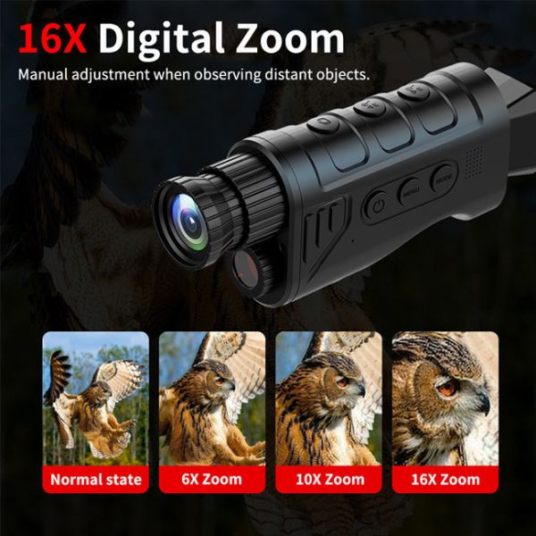 Quality 1080P Full HD Starlight Night Vision Telescope Camera Suitable For Hunting for sale