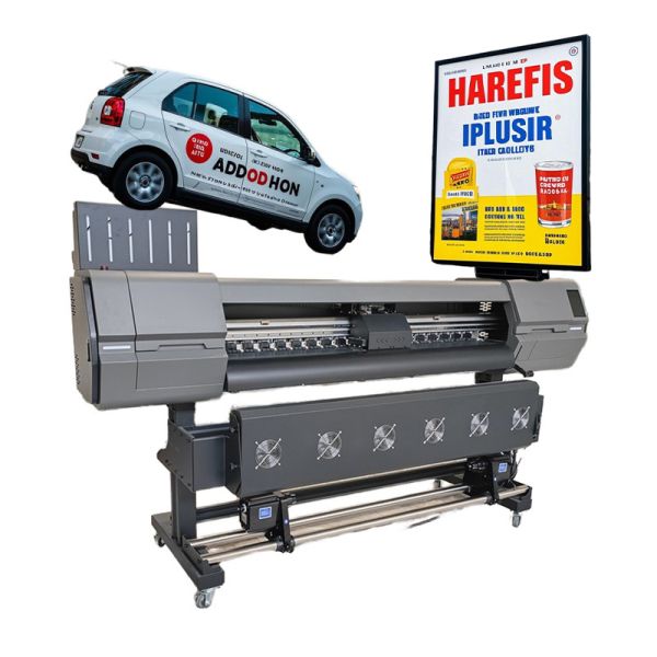 Quality Digital Printing Plotter Professional Large Format Printer I3200 Printhead(3 Heads) Business Machine Vinyl Eco Printer Solvent for sale