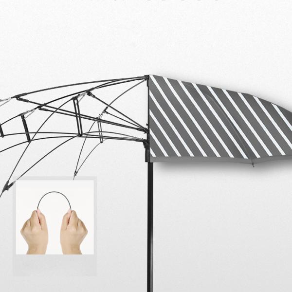 Quality Straight Umbrella 8K 23inch 190T Pongee Inverted Double Layer C Handle Manual for sale