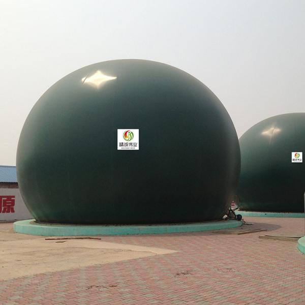 Quality Wastewater PVC Double Membrane Biogas Holder Methane Gas Tank for sale