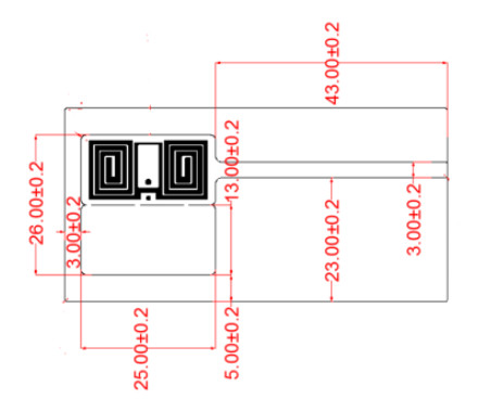 Quality Ring Price Jewellery Management RFID Label Tags 868 EU Frequency for sale