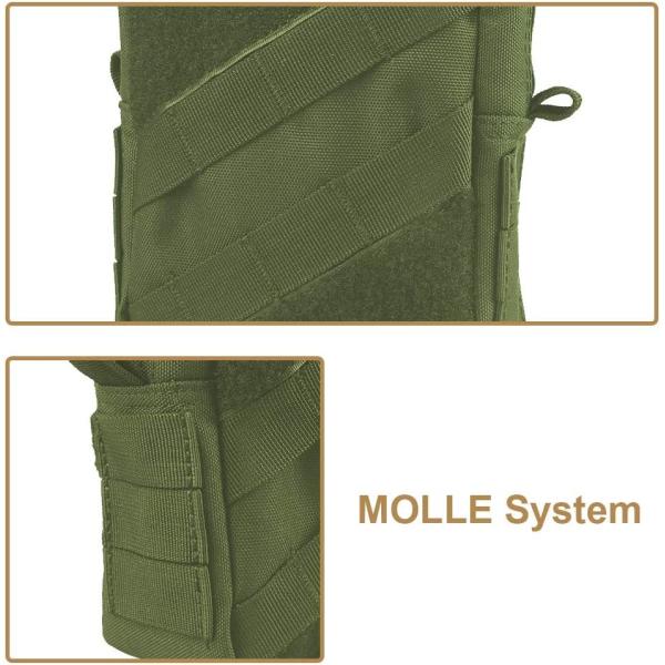 Quality OEM ODM Tactical Molle Admin Pouch Multi Purpose 1000D Cordura for sale