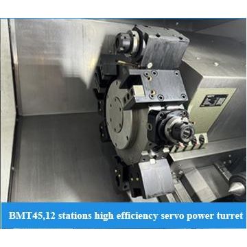 Quality SMTCL Horizontal Turning Center HTC30Hm Horizontal 12-station Power Turret CNC for sale