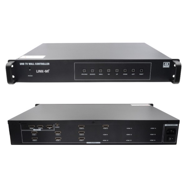 Quality 2X4 TV HDMI Wall Controller 4K 60Hz 2X3 Video Wall Processor 2X2 For 8 Display for sale
