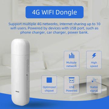 Quality Pocket 150Mbps USB Hotspot Router , Mobile 4G LTE USB WiFi Modem SMS Sim Card for sale