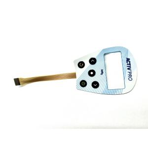 Quality 280G Force Feedback FPC Membrane Switch Keypad 10MM Etching For Controller for sale