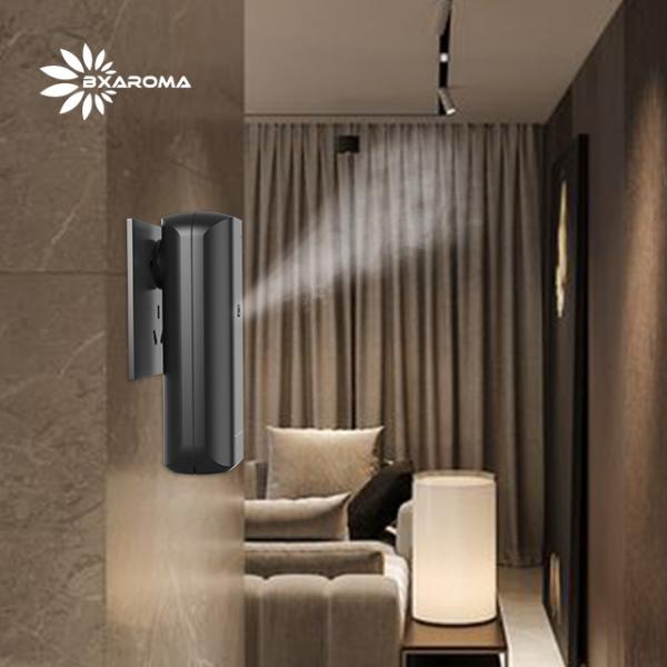Quality Bxaroma Black Bluetooth Aroma Scent Diffuser Machine For House Beauty Salon for sale