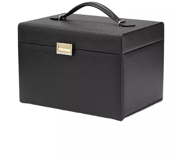 Quality Faux Leather Full Color Printed Boxes Custom For Women Girl Jewelry for sale
