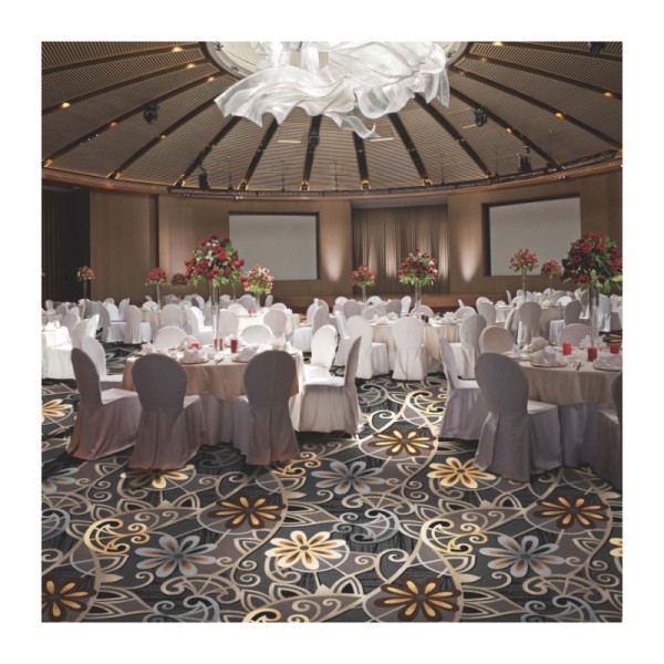 Quality 80% Wool 20% Nylon Axminster Banquet Hall Carpet for Hotel Lobby and Room Decoration for sale