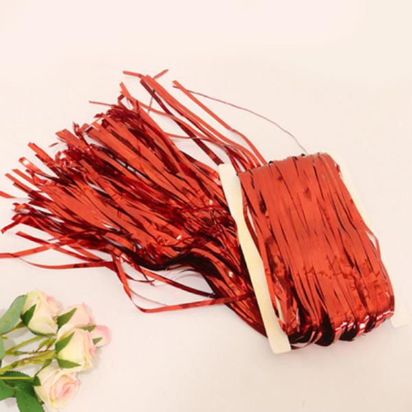 Quality Colorful Plastic Multi Color Wall Decor Fringe Curtain Backdrop Ribbon Enhancing Party Vibes With Surprising Fun for sale