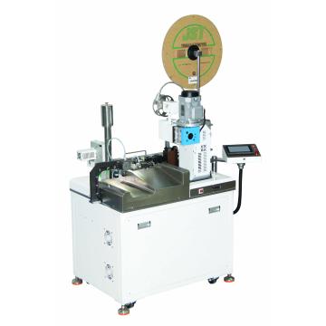 Quality Single End Crimping Twisting Tin Machine AWG20 2 Wheels Feeding for sale