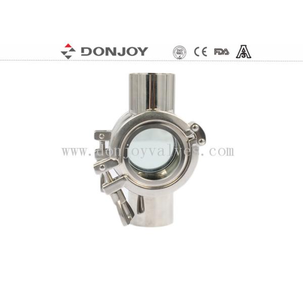 Quality DN25 150 Degrees Waterproof Hygienic Sight Glass for sale