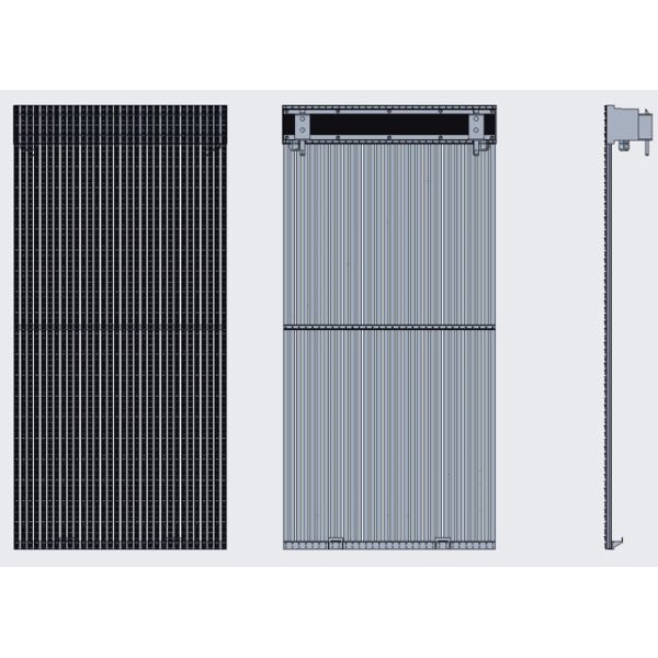 Quality Waterproof Rating IP65 LED Screen Transparent With DIP 346 Configuration for sale