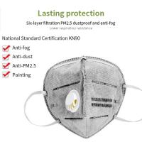 China Antivirus Activated Carbon Dust Mask , Activated Charcoal Breathing Mask factory