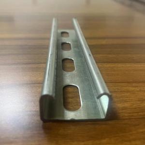 Quality GB/T 700-2006 Standard Carbon Steel Perforated Galvanized Strut Channel C Shaped for sale