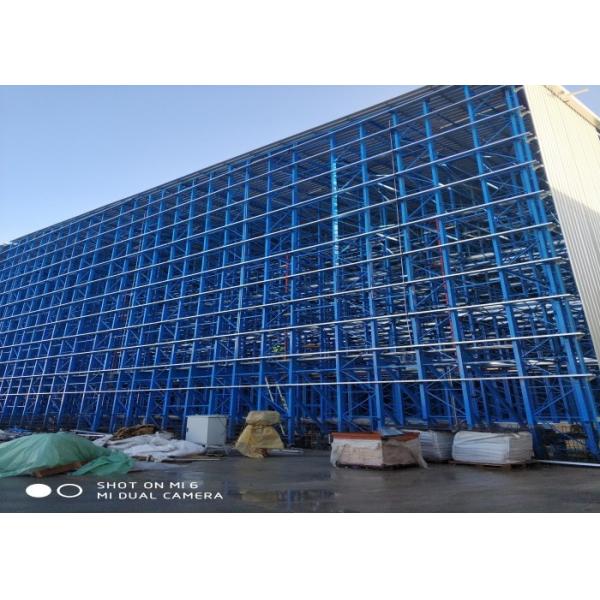 Quality Pallet Rack Clad Warehouse Buildings ASRS System 2000kg for sale