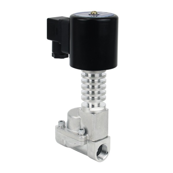 Quality 300 Degree High Temperature 24V Stainless Steel Steam Solenoid Valve With PEEK Seals for sale
