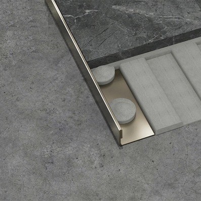 Quality Round Shape Tile Corner Trim Aluminium with Customized Color and Precision for sale