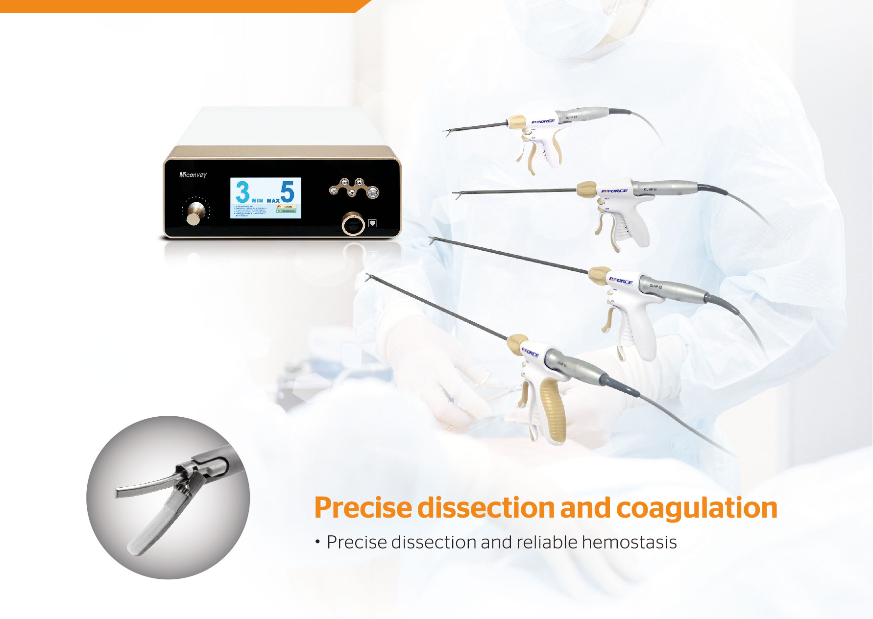Ultrasonic Surgical System Laparoscopic Scalpel
