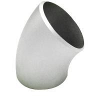 Quality Dn15 BW45 45 Degree  Gr9 Titanium Elbow Fittings factory for oil pipe for sale