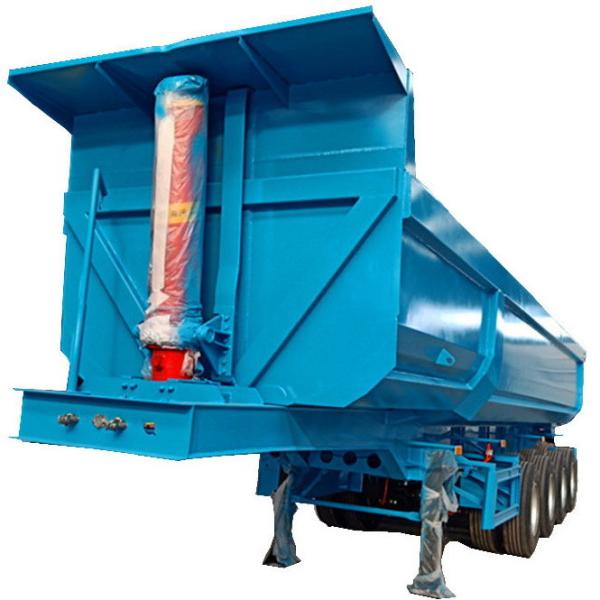 Quality Steel Truck Semi Trailer Air Suspension Semi Tipper Trailer 20ft 40ft 45ft for sale