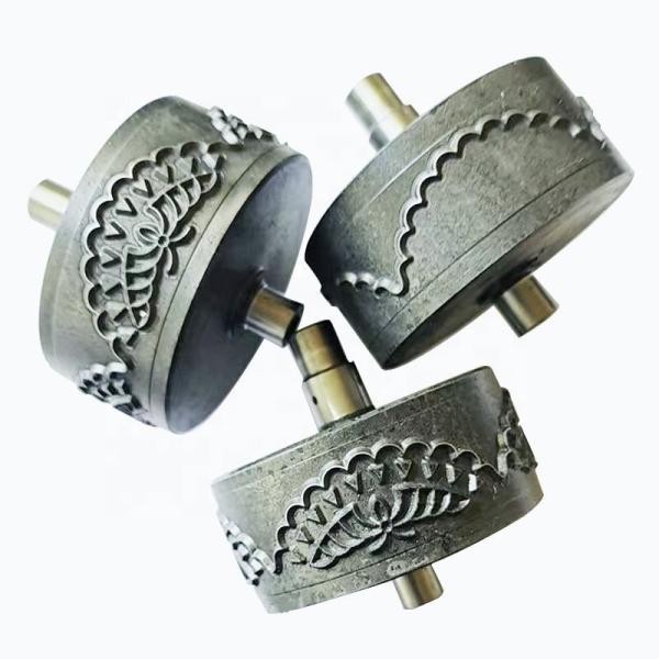 Quality Leather Machine Concave Convex Steel Embossing Roller High Wear Resistance for sale