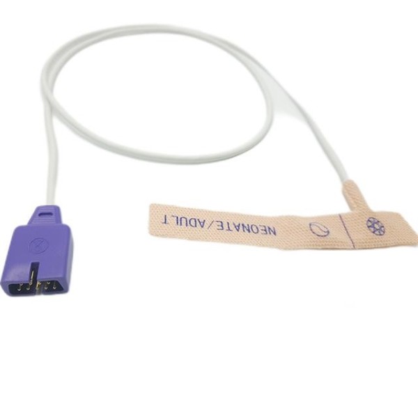 Quality DB 9 Pin Disposable SpO2 Sensor Compatible Nellcor 90cm Length for sale
