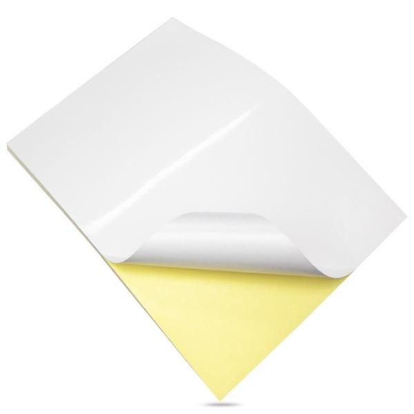 Quality Glossy Matte Adhesive A4 Sticker Shipping Label Paper for sale
