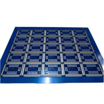 Quality Edge Castellated PCB Half Holes Circuit Boards Built On 1.6mm FR-4 With Blue for sale