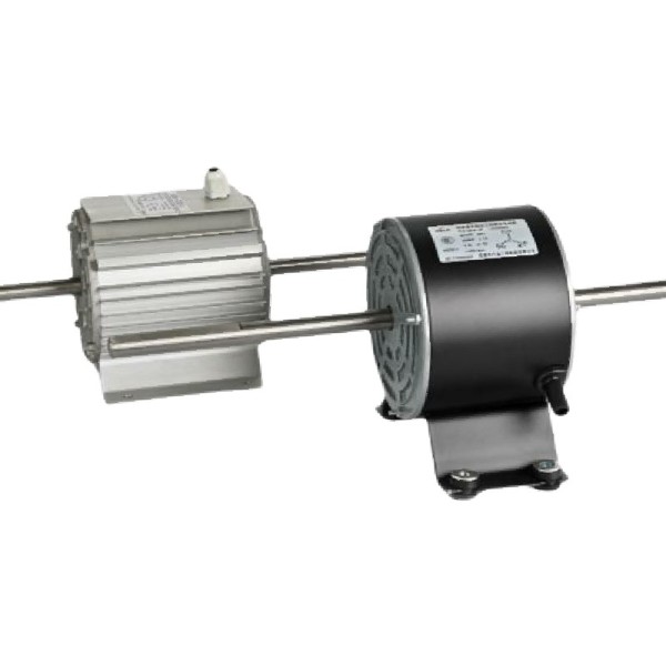 Quality 1hp Dual Shaft Fan Motor 750W Three Phase 800-1300rpm Commercial Condenser Fan Motor for sale