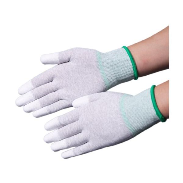 Quality Dust Proof Knit Coated Cleanroom Nylon Gloves Polyester Work Hand Gloves for sale