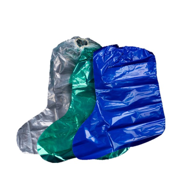 Quality Transparent Disposable PE Boot Cover Waterproof Unicolor No Reuse Plastic Overshoes for sale