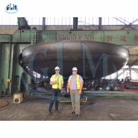 Quality 2mm 200mm ASME Pressure Vessel Dished Ends Ms Dish End Ellipsoidal Shaped for sale