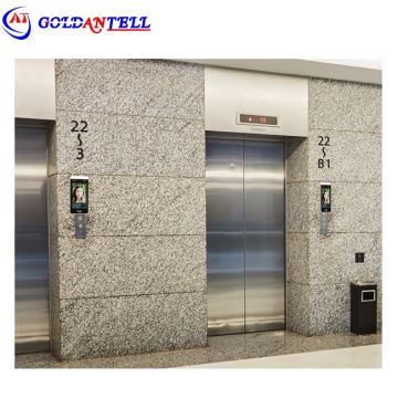 Quality 8 Inch Android Facial Recognition Turnstile EU Green QR Code Reader for sale