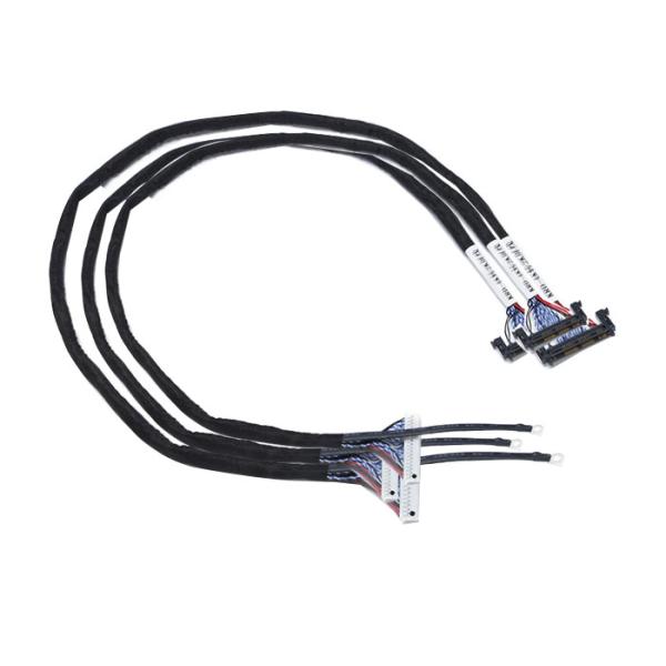 Quality 9 Core 22 AWG PVC Insulation 0.75mm2 LCD Screen Cable for sale