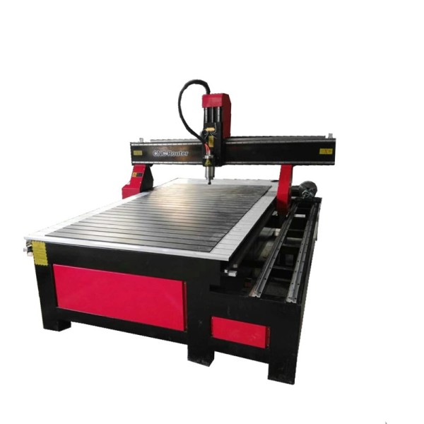 Quality OEM 4 Axis Wood CNC Router Machine 4X8 Feet Size With Rotary for sale