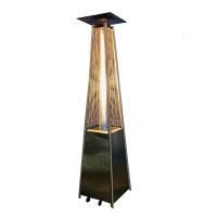 Quality Standing Pyramid Torch Gas Heater Cover Total Height 2270mm Made for Garden and for sale