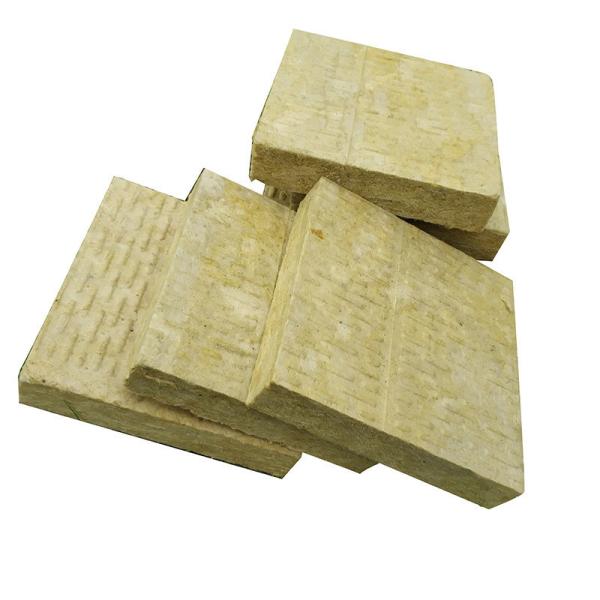 Quality ISO Fireproof Hydrophobic Insulation Rock Wool Board Panels High Density for sale