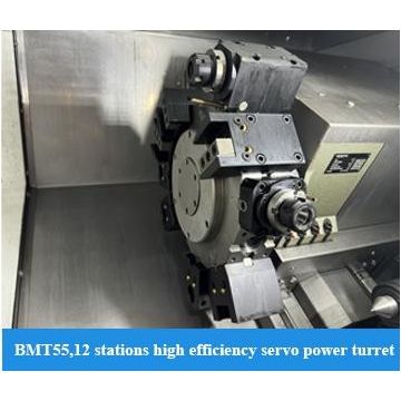 Quality SMTCL Horizontal Turning Center HTC30Hm Horizontal 12-station Power Turret CNC for sale